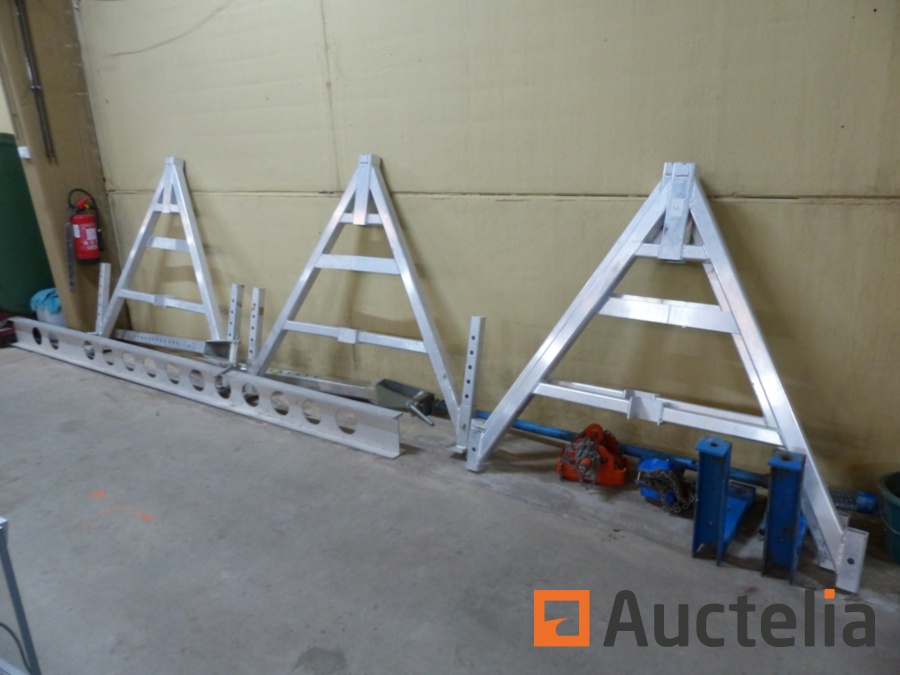 1 aluminium jib crane (lift) and 2 winches - Cranes - Hoists and mater ...
