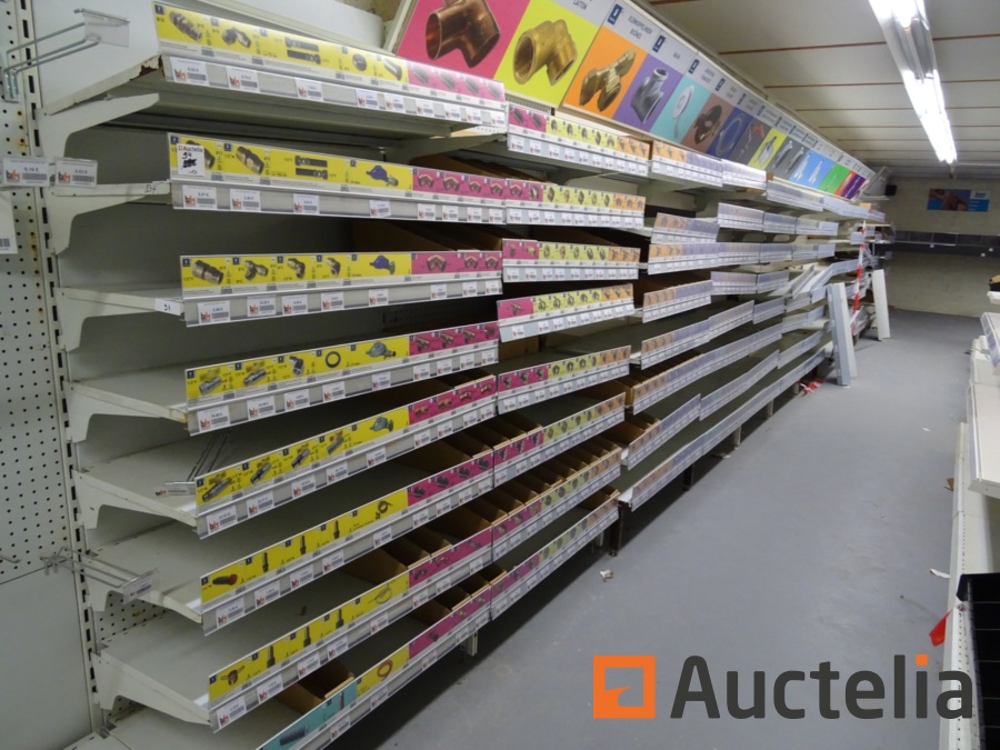 13 Store shelves single faced - Shops - Shelving - auctelia.com
