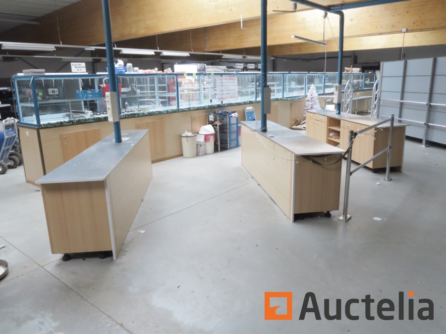 3 Counters, security gates, anti-theft gantry - Storage - auctelia.com