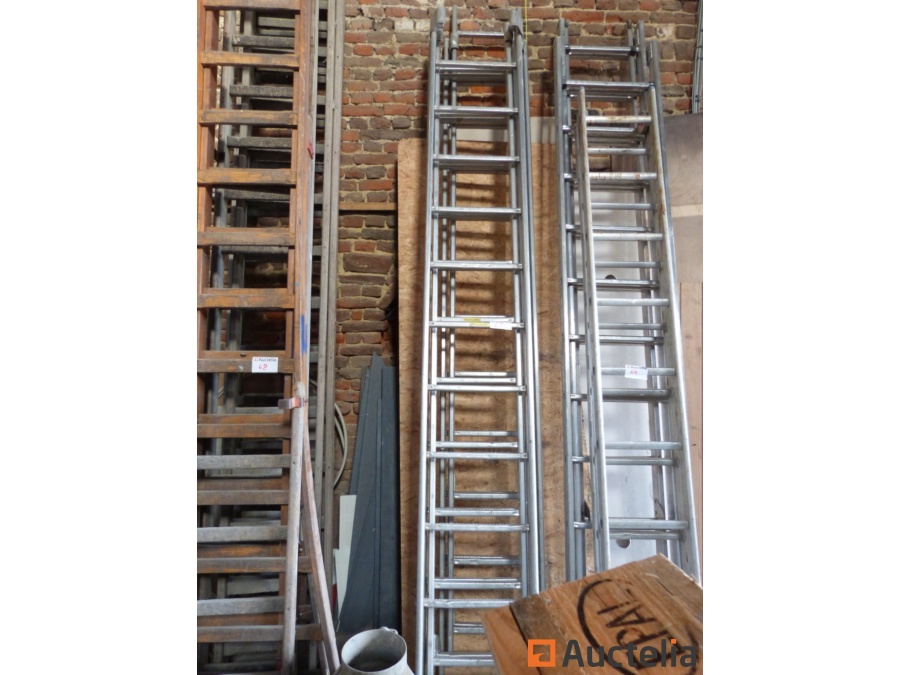 Aba Sliding ladders 2 shots - Construction - Others - Ladder - auctelia.com