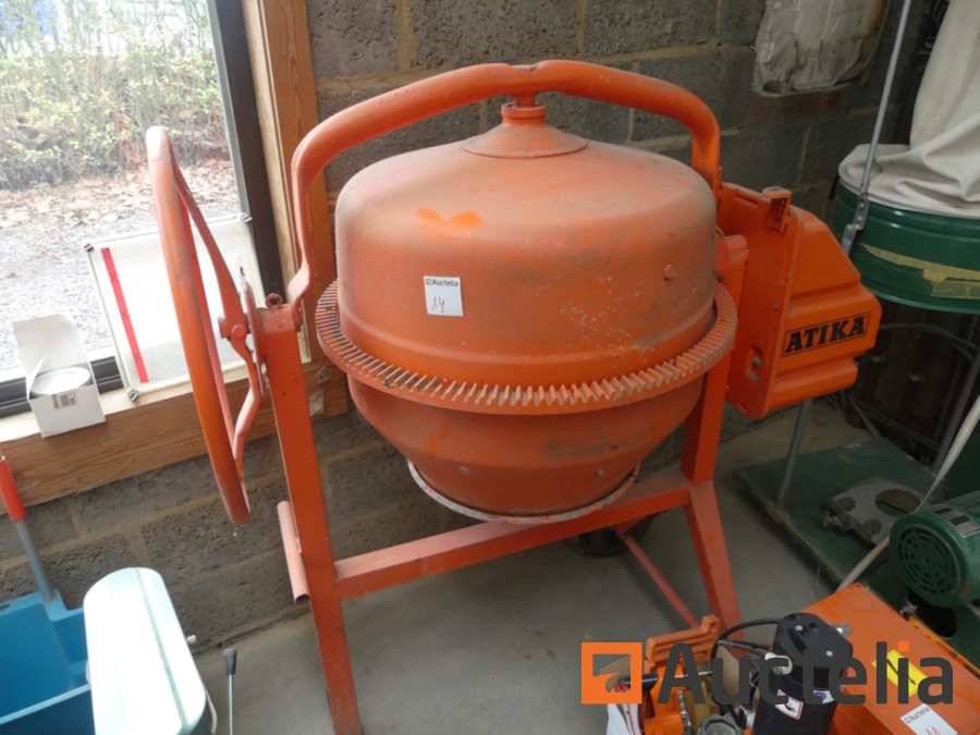 Atika Comet 130S Concrete mixer - Concrete equipment - Concrete mixers ...