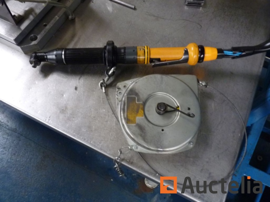 Atlas Copco Pneumatic Screw driver ETV DS7-30-B10S and Reel - Metalwor ...