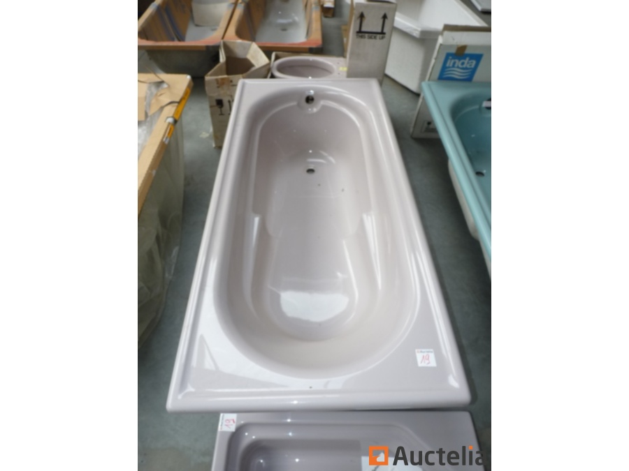 Bath, shower tray, toilet and built-in washbasin Sphinx - Bathrooms ...