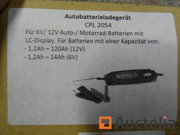 Battery charger 6 12 V PLC 2054 Other consumer goods auctelia