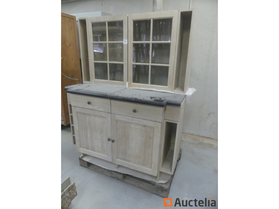 Buffet window in light oak - Other industries - auctelia.com