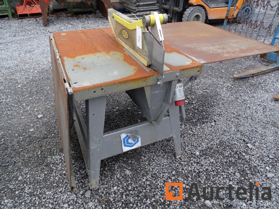 Circular saw de chantier AVOLA ZB 400-6 on table with 2 extensions - C ...