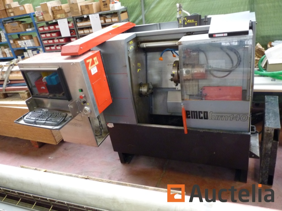 CNC lathe Emco Turn 140 - Metal Lathes - Lathes - cnc lathes 0-1000 ...