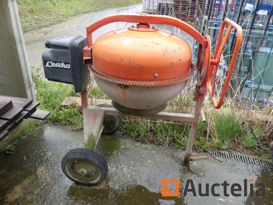 Concrete mixer Lescha SM 185 S - Concrete equipment - Concrete mixers ...