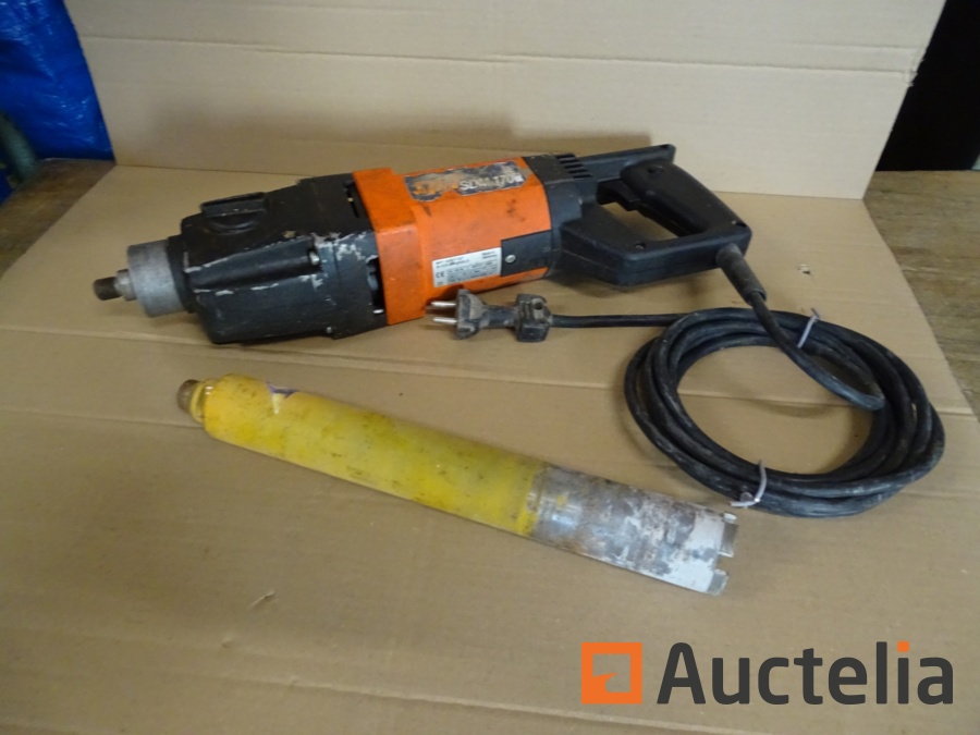 Core drilling machine SPIT SDM 1700, core drill bit ULTRADIA - Hand to ...
