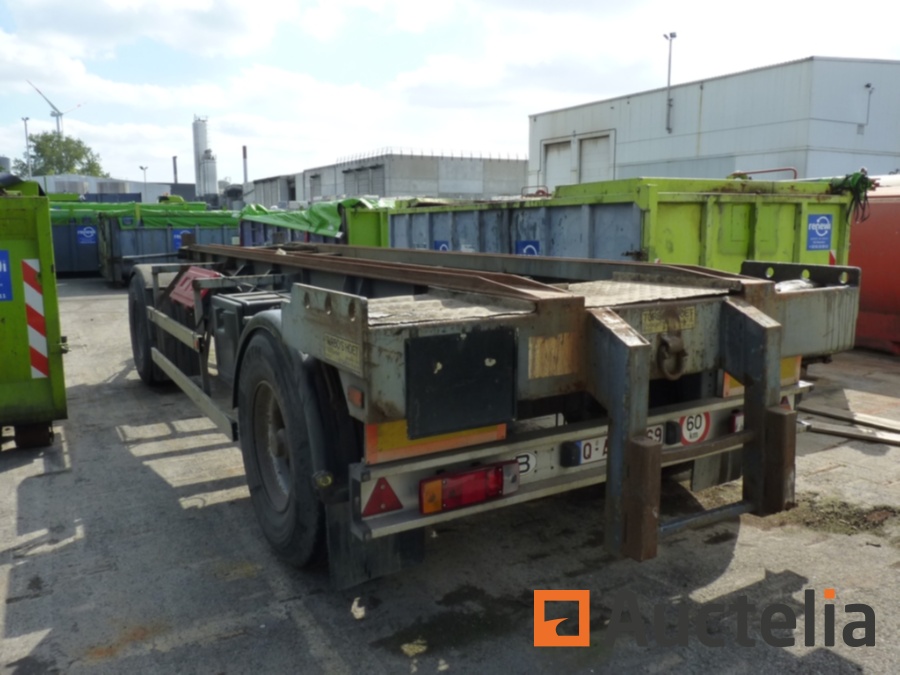 Desot container trailer (Ref: 1478) used at auction - Auctelia