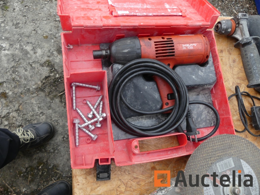 Electric Impact wrench Hilti SI 100, Bosch Grinder GWS24-230 - Hand to ...