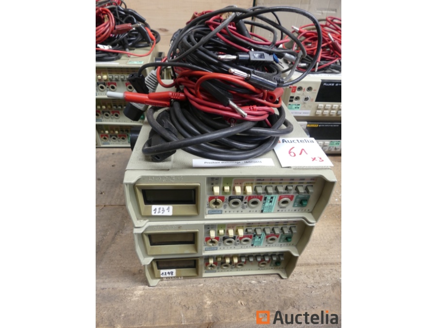 Fluke 8010A Multimeters - Construction - auctelia.com
