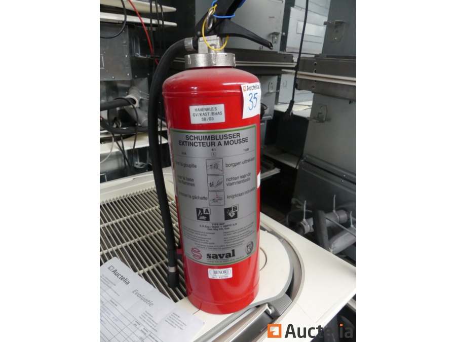 Foam Fire extinguisher SAVAL B6P - Other industries - Fire extinguishe ...