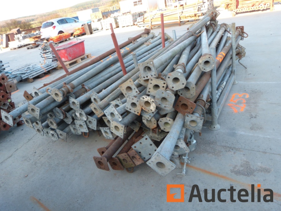 Galvanized steel construction stanchions +/- 80 pieces - Construction ...