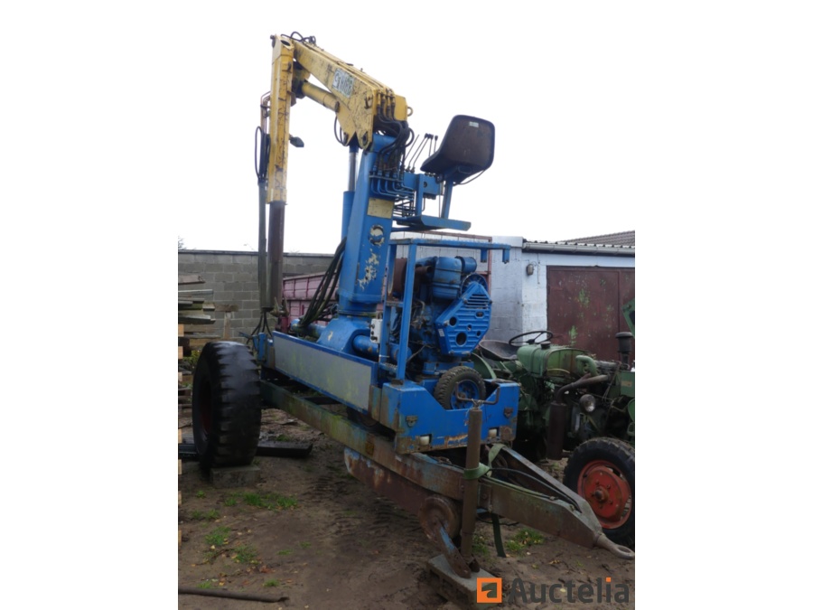 Hiab 100A Ttrailer crane - Accessories - Trailer crane - auctelia.com