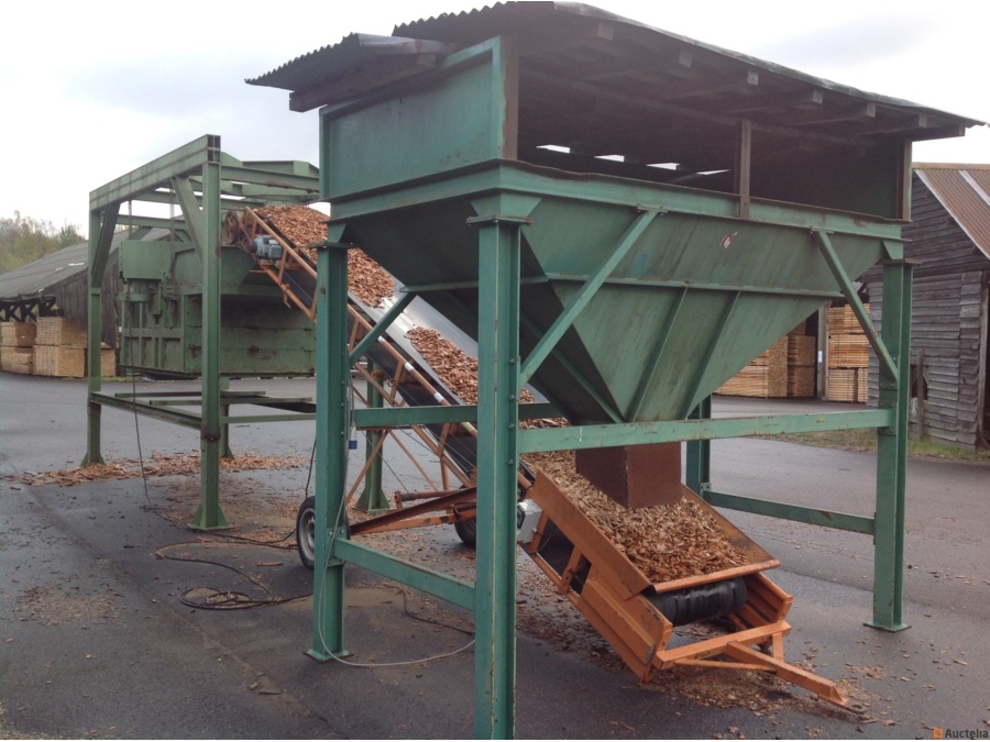 Hopper + Screen + conveyor belt - Bins and hoppers - auctelia.com
