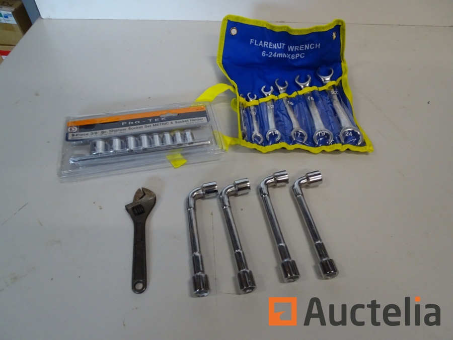 Keys, sockets, pipe wrench, adjustable wrench - Construction - Others ...