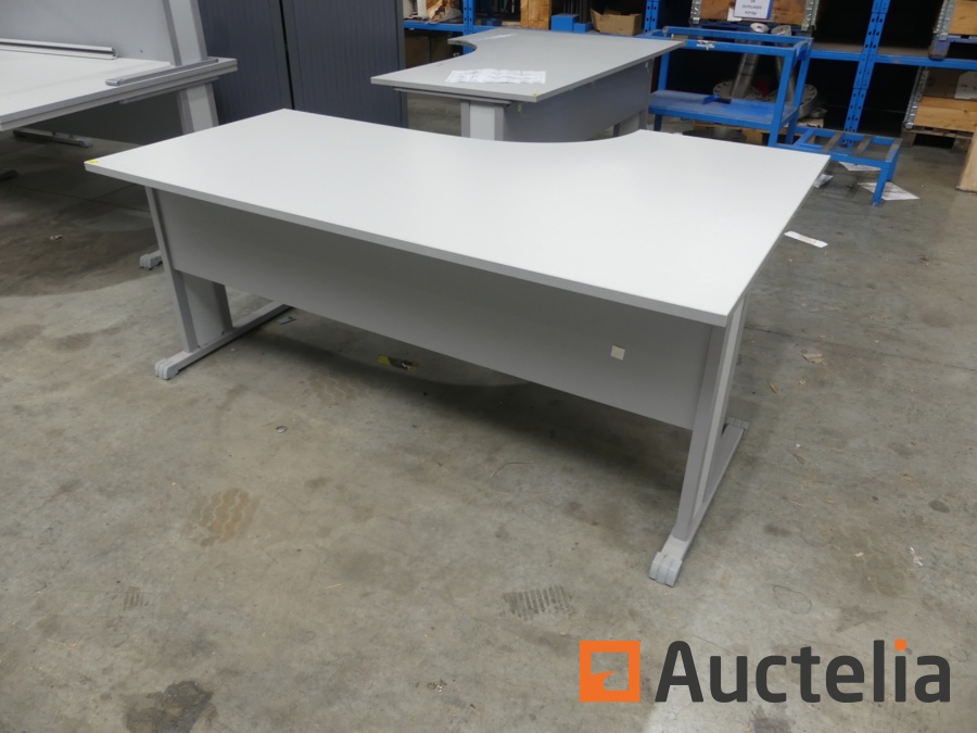 L-Office table with drawer unit - Consumer goods - Furniture - auctelia.com