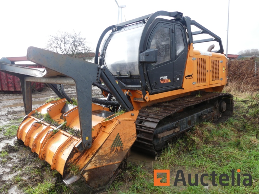 Matis : 3911 - PRIME TECH PT 400 - Forest shredder on tracks used at ...