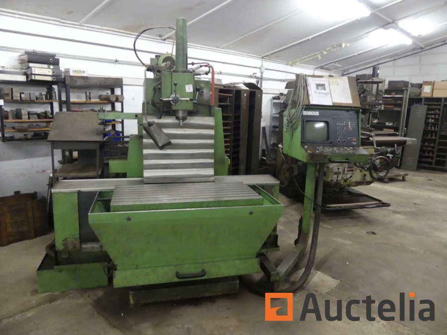 Mikron WF51C CNC vertical Metal milling machine - Milling - cnc vertic ...