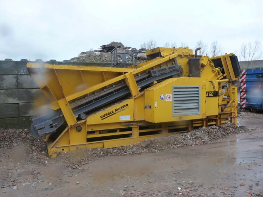 Mobile crusher - ampli-roll Rubble Master RM60 - Still in use - 2012 - - auctelia.com
