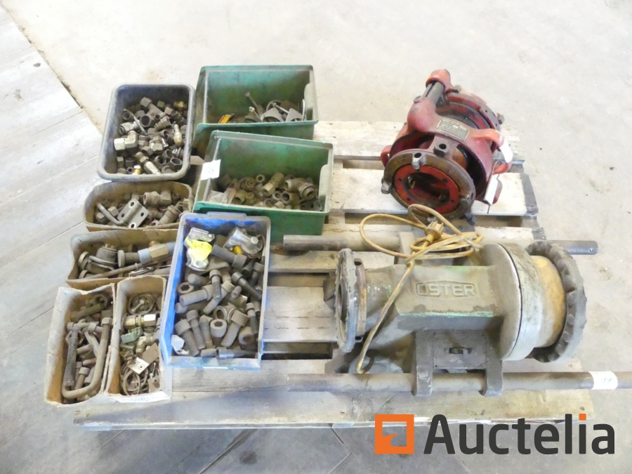 Oster Electric Pipe threader, Manual pipe threader Ridgid Model 141, b ...