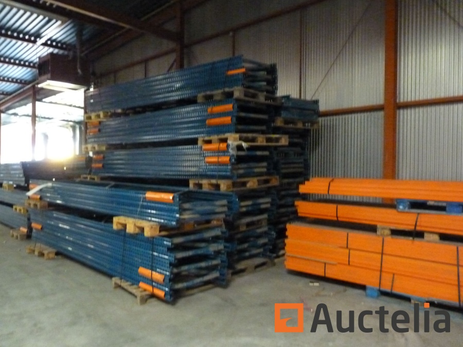 Pallet racks Polypal - 26 Upright Frame 450 cm and 150 horizontal beam ...