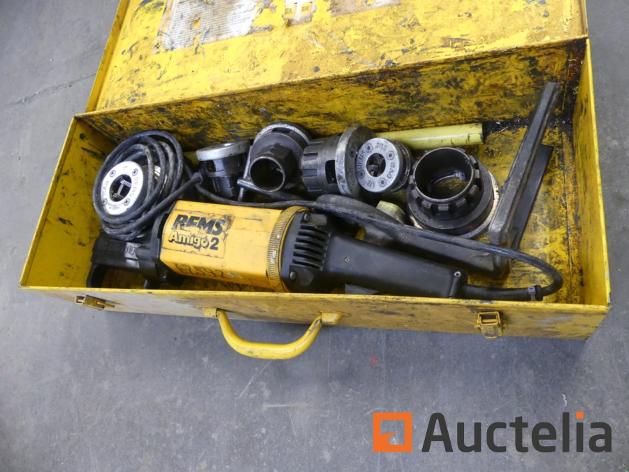 Pipe threader Rems Amigo 2 and 6 screw taps - Ref. 62592 - Hand tools ...