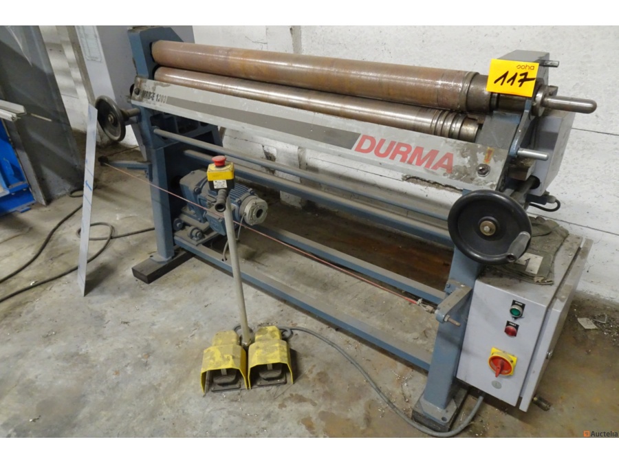 Plate Rolling Machine Durma mrb-e 1203 - Construction - Others ...