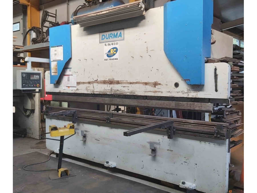 Press Durma HAP 160T Folding Machine - Sheetmetal presses - Press brak ...