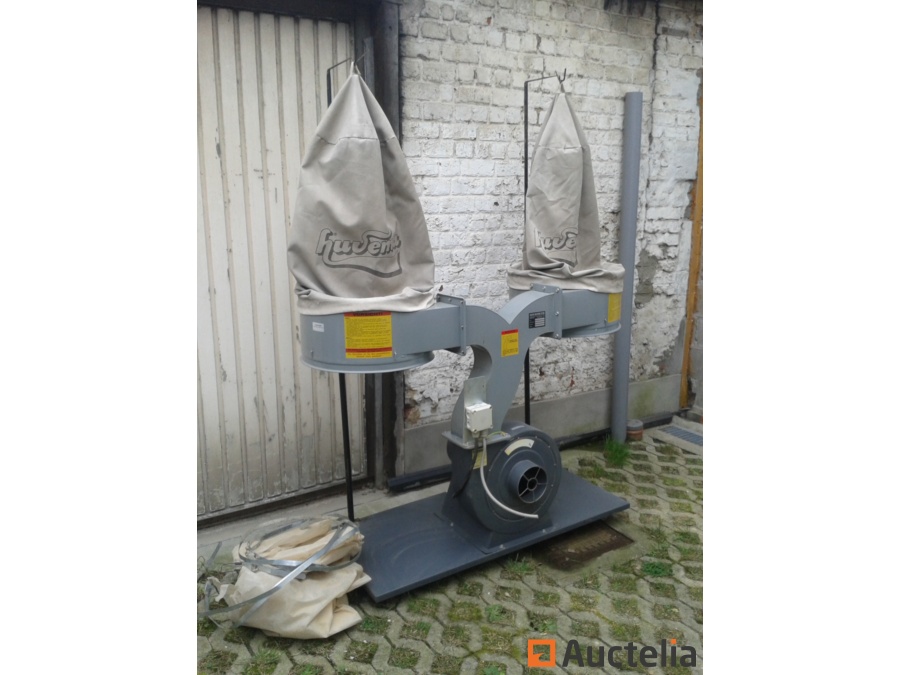 Professional Central Chip extractor unit 2 bags Huvema - Woodworking ...