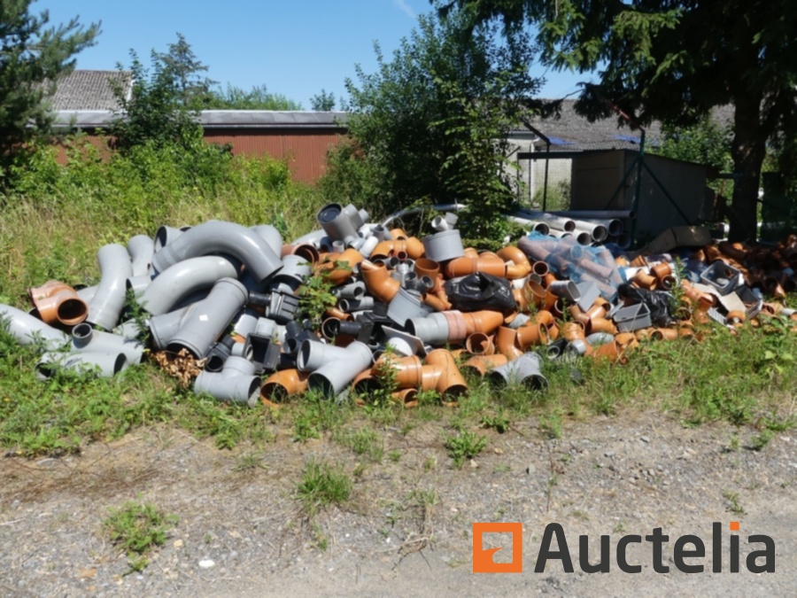 PVC pipes, fittings and elbows various - Construction materials ...