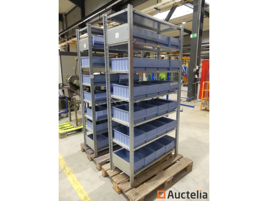 Removable shelves + bins - Shelves - auctelia.com