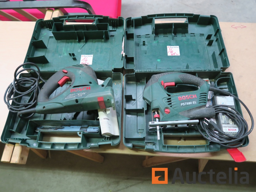 Saber saw Bosch PFZ 500 E, Jigsaw Bosch PST680 EL - Metalworking - Met ...
