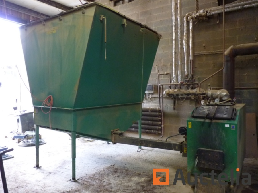 Sawdust and chip boiler and silos DO80 - Dust collectors & Heating ...