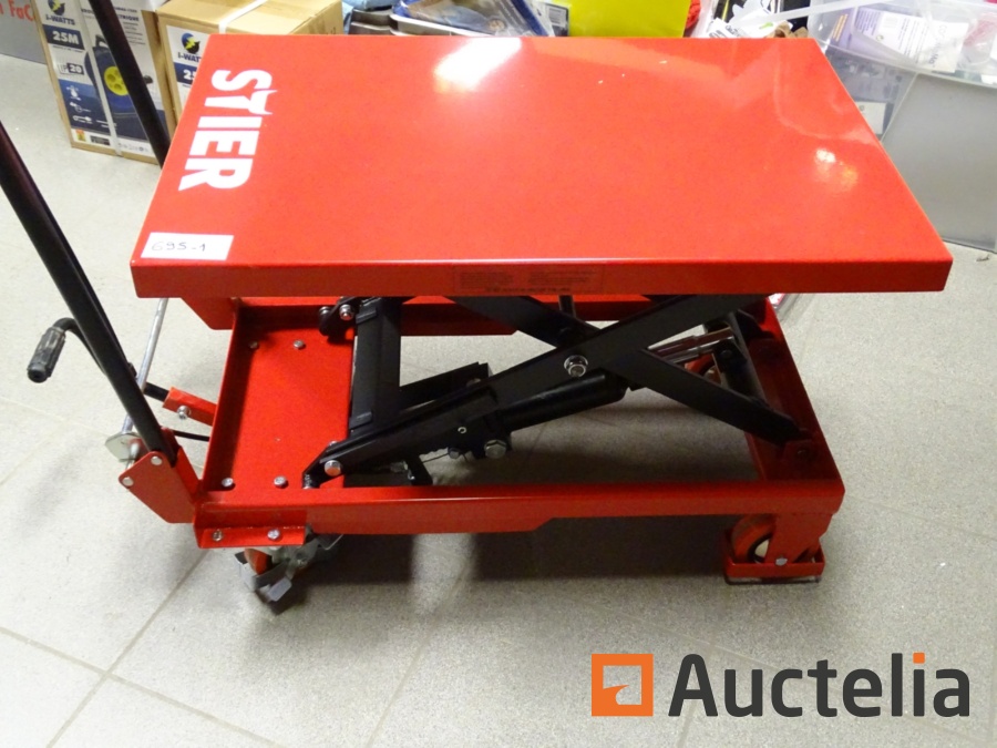 Scissor lift Table 150 kg Stier TF15 - Transport - Garage - auctelia.com