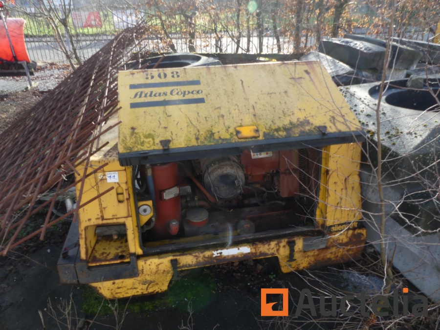 Screw compressor Atlas Copco SAS 40 - Construction - Compressors ...