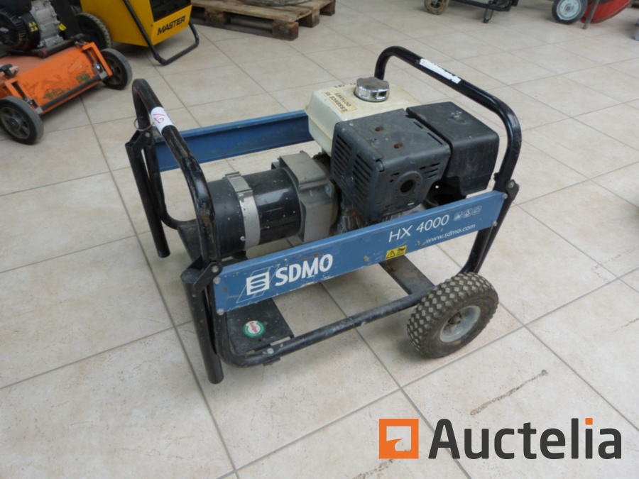 SDMO HX 4000 Generator - Generators - auctelia.com