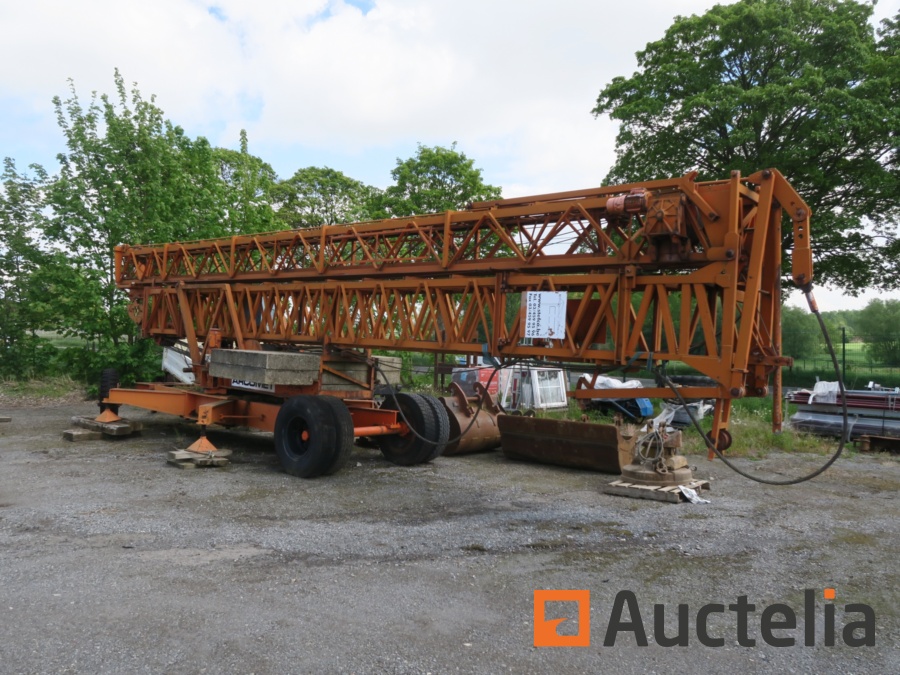 Self erecting Crane Arcomet T24, Counter-weight, cables for crane - Cr ...