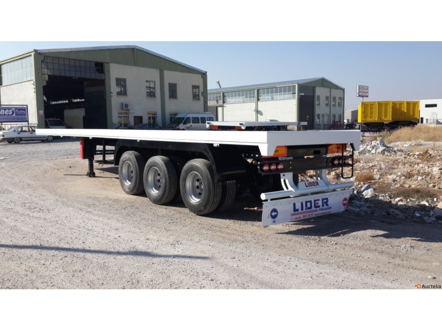 Semi remorque plateau - Semi-trailers - Flatbed/Dropside semi-trailers ...
