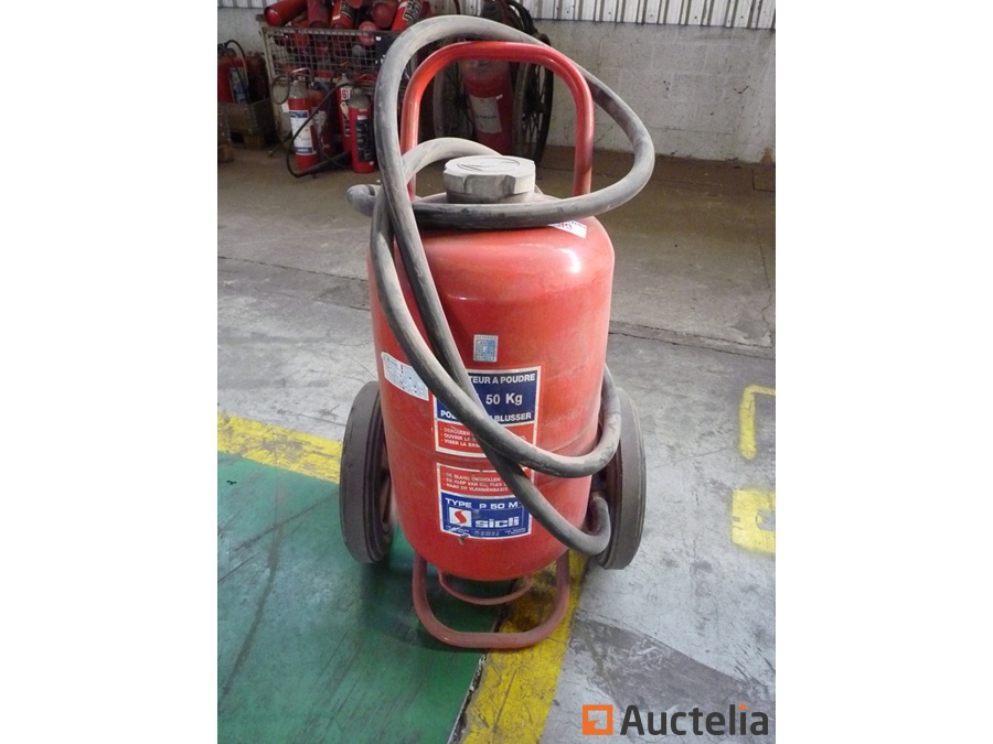 Sicli Fire Extinguisher - Handling & Storage - auctelia.com