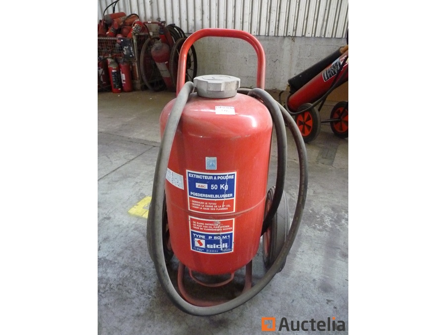 Sicli Fire Extinguisher - Handling & Storage - auctelia.com