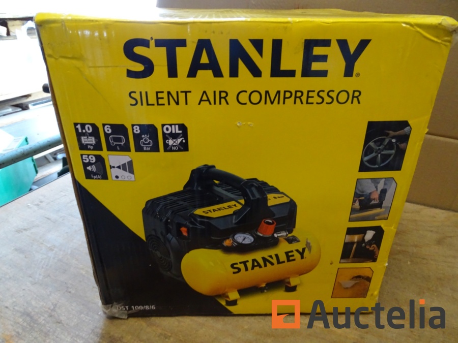 STANLEY DST 100/8/6 Portable Air Compressor - Compressors - auctelia.com