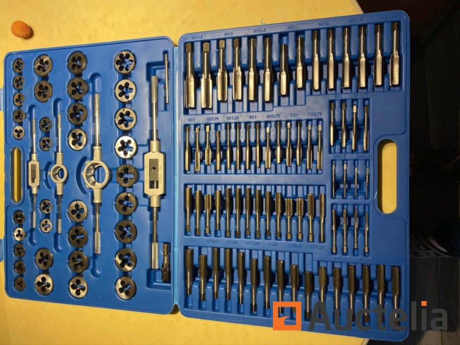 Tap and cutting set 110-piece metric tungsten steel - Hand tools ...