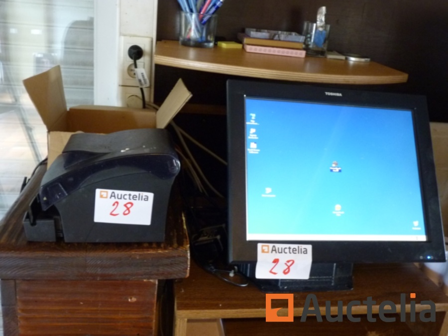 Toshiba Horecatouch Cash Register with Printer - Horeca - auctelia.com