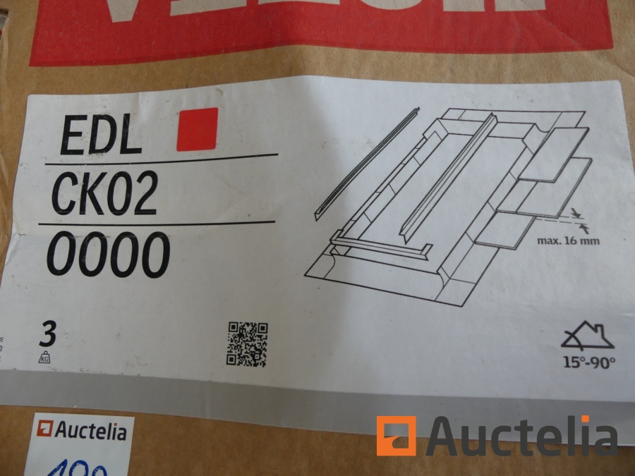 Velux EDL CK02 0000 slate roof window Fitting - auctelia.com
