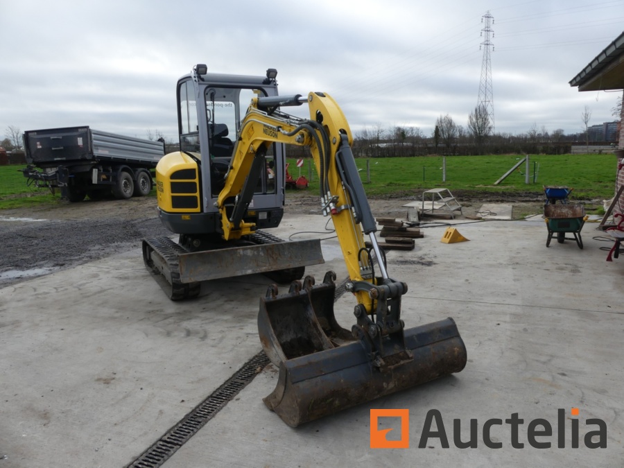 Wacker Neuston EZ28 mini track excavator - Excavators - Mini excavator ...