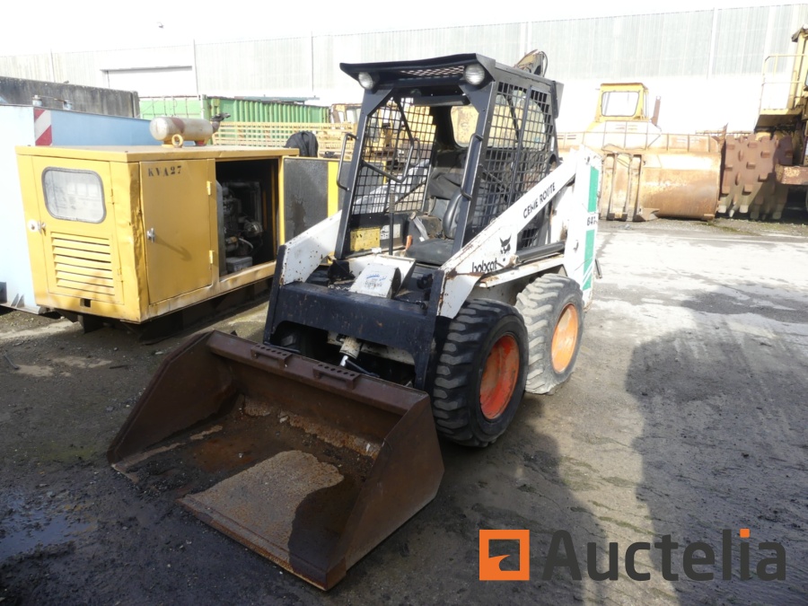 Wheel loader compact BOBCAT 641 - Mini Wheel Loader - auctelia.com