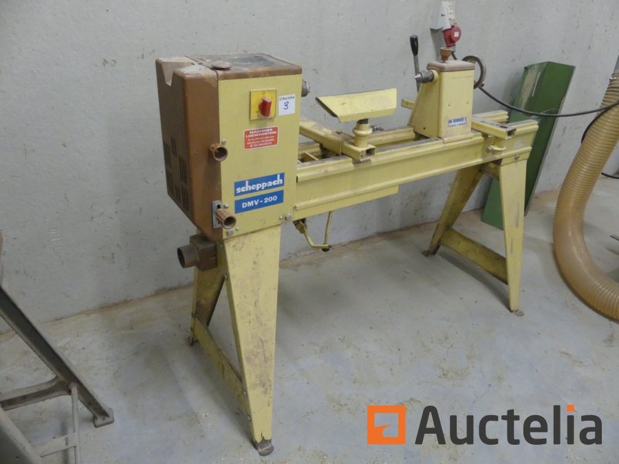Wood lathe Scheppach DMV-200 - Wood lathes - auctelia.com