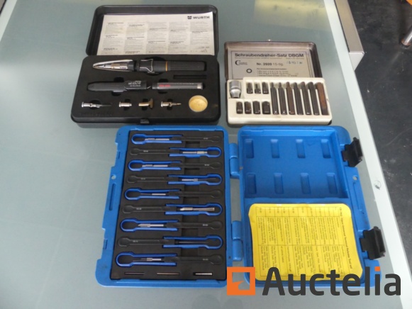 Wurth WGLG 100 gas Soldering iron cable connector Welding machines auctelia